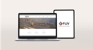 نمونه کار طراحر لوگو و لوگوتایپ انگلیسی FIJV