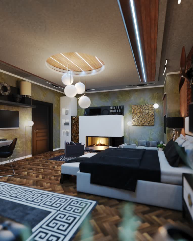 نمونه کار Interior design ...3d modeling ..vray render