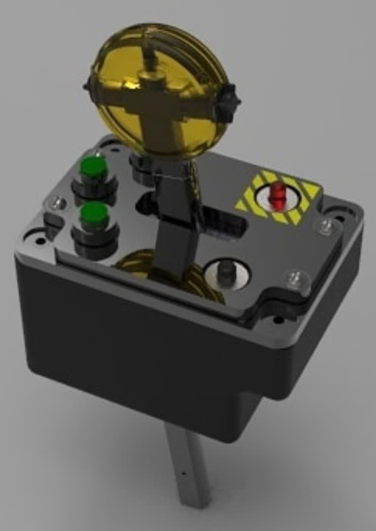 نمونه کار landing gear control