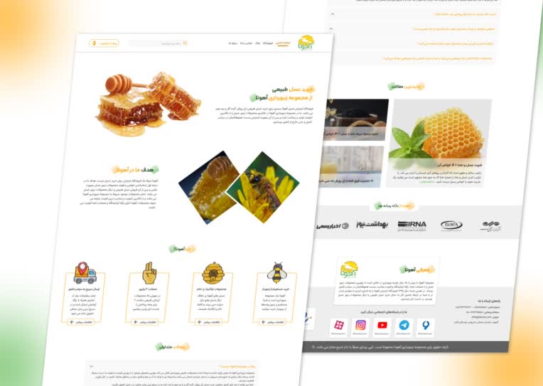 نمونه کار طراحی Ui و Ux سایت فروشگاهی آهوتا