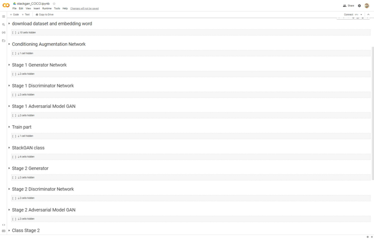 نمونه کار StackGAN implementation