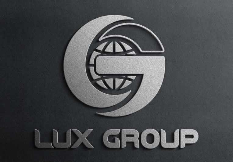 نمونه کار لوگو و لوگوتایپ هلدینگ LUX GROUP
