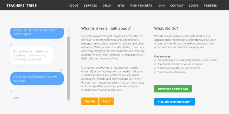 نمونه کار طراحی و اجرای سایت انگلیسی زبان Html Css Php Javascript