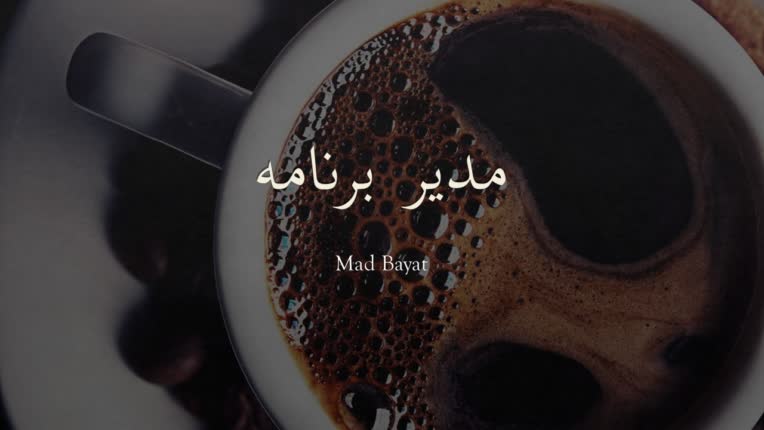نمونه کار ترجمه رمان فارسی مدیر برنامه به انگلیسی